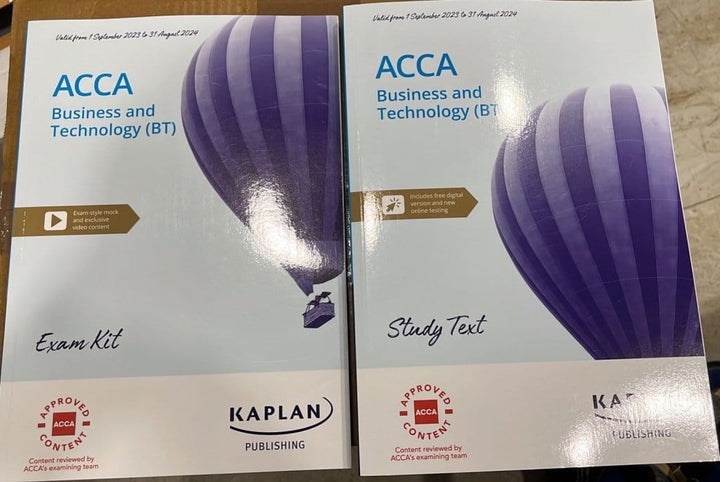 Buy KAPLAN ACCA books Bundle Applied Knowledge papers. Sep23-Aug24