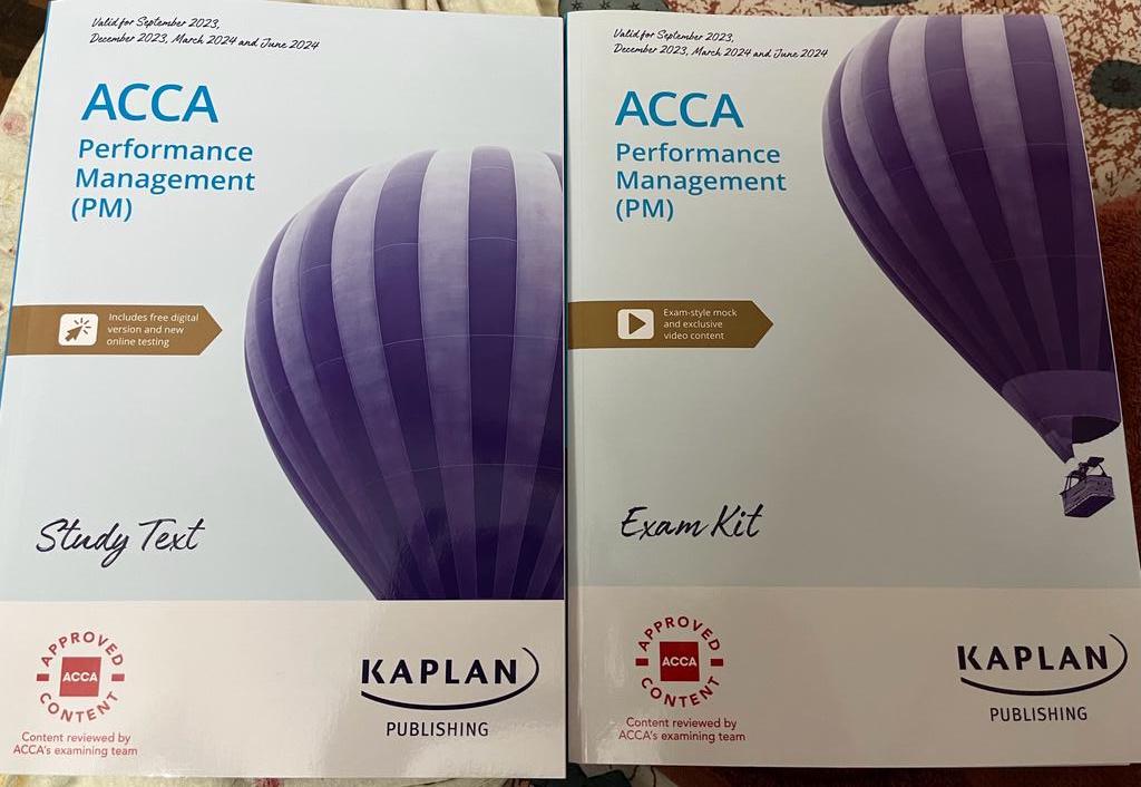 Kaplan ACCA Applied skills books. Bundle Sep 23 - Jun 24 - Eduyush